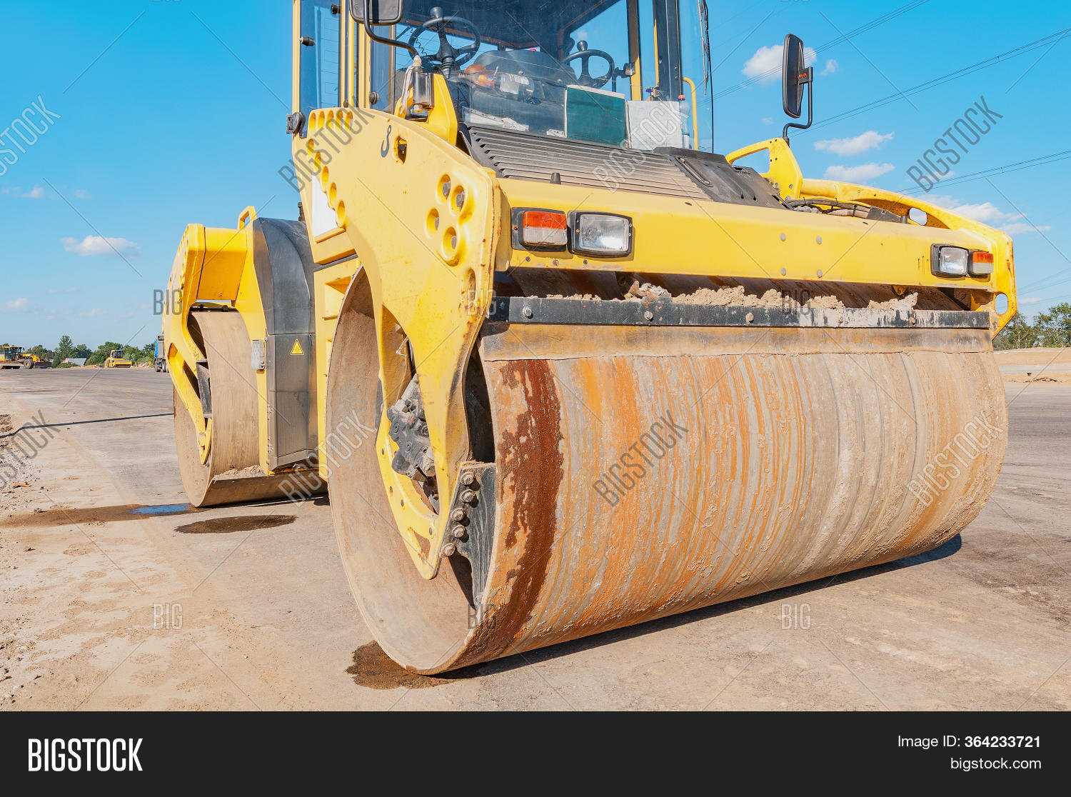 Part Road Roller Image & Photo (Free Trial) | Bigstock