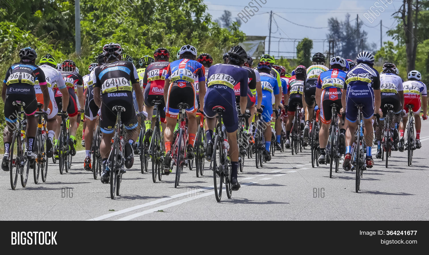 Riders Compete During Image & Photo (Free Trial) | Bigstock