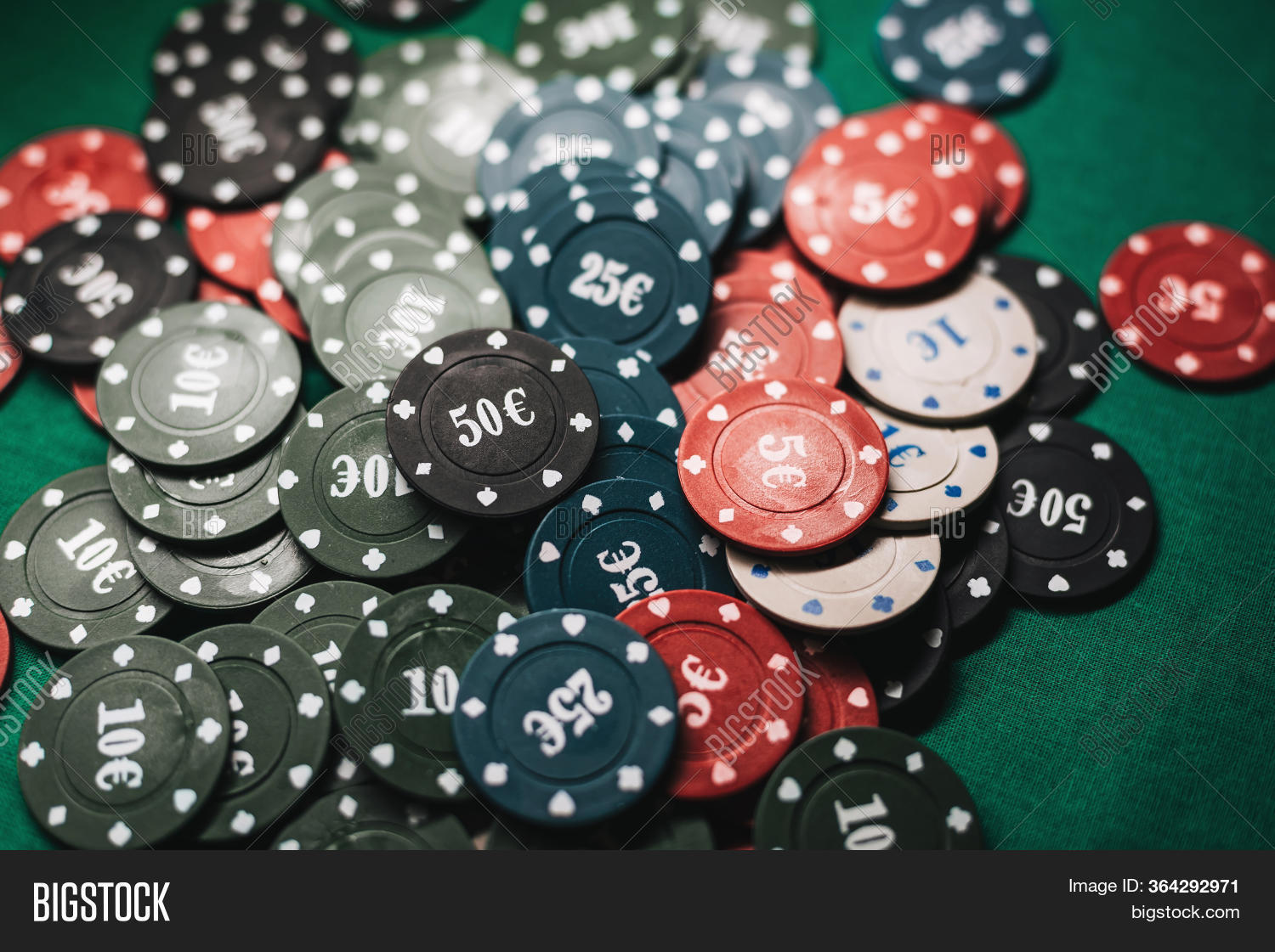 Pile Chips Poker Other Image & Photo (Free Trial) | Bigstock