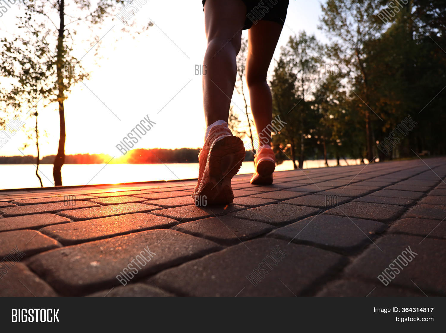 Runner Feet Running On Image & Photo (Free Trial) | Bigstock