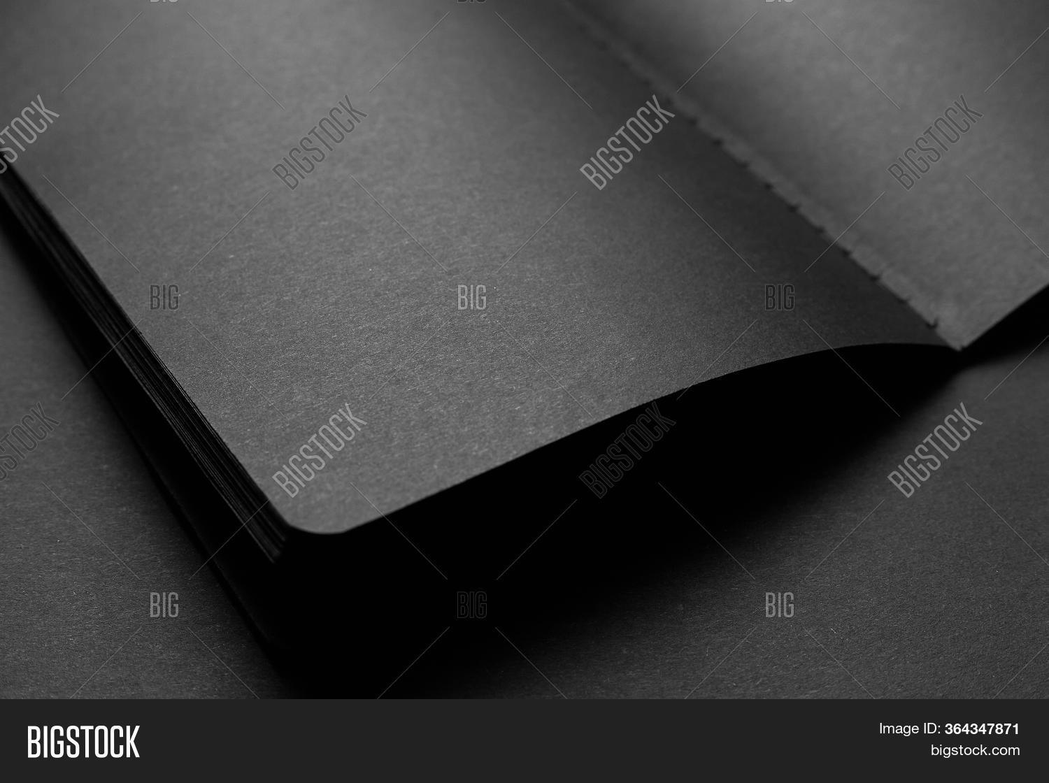 Blank Black Notebook Image & Photo (Free Trial) | Bigstock