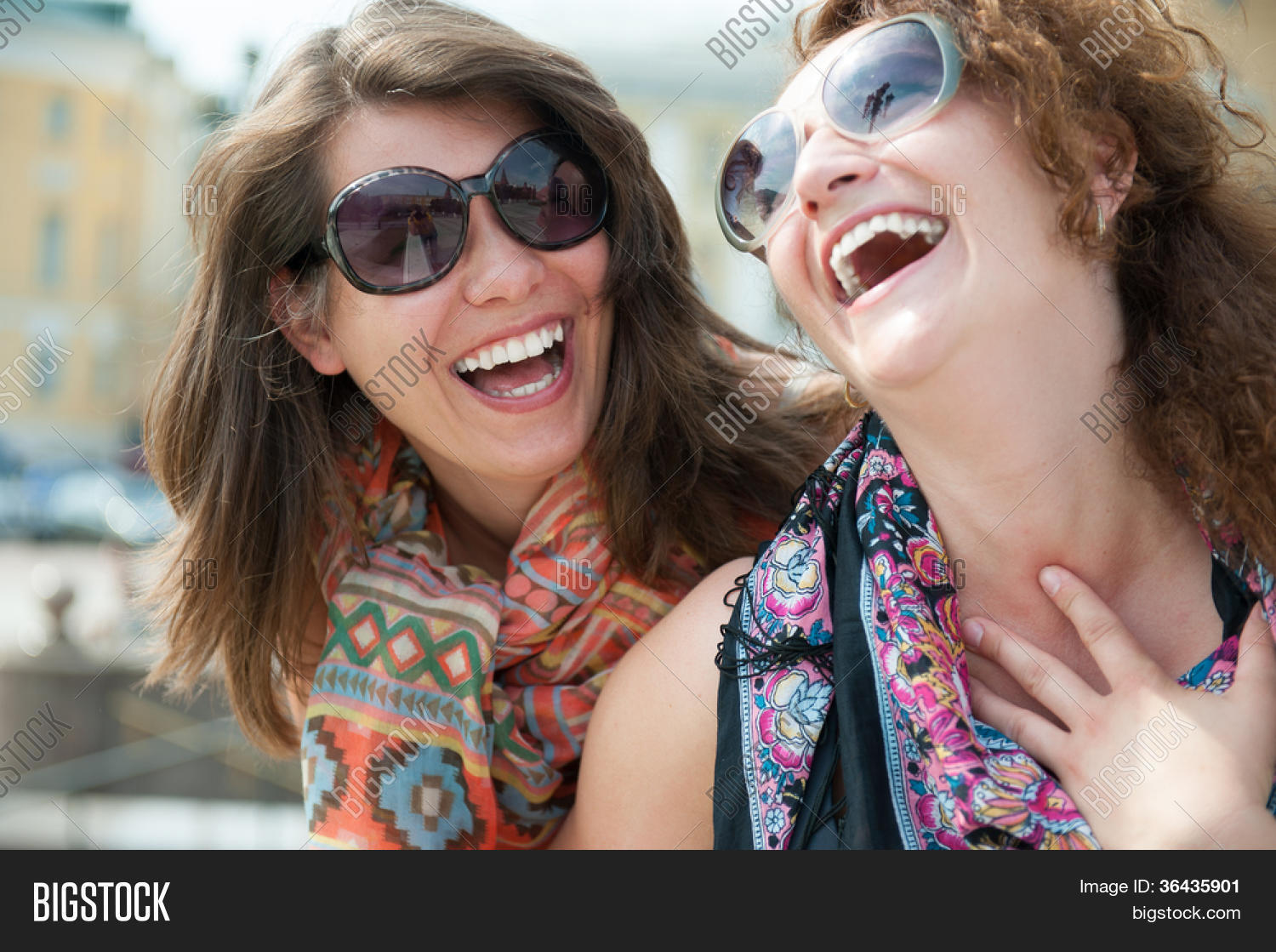Portrait Two Happy Image & Photo (Free Trial) | Bigstock
