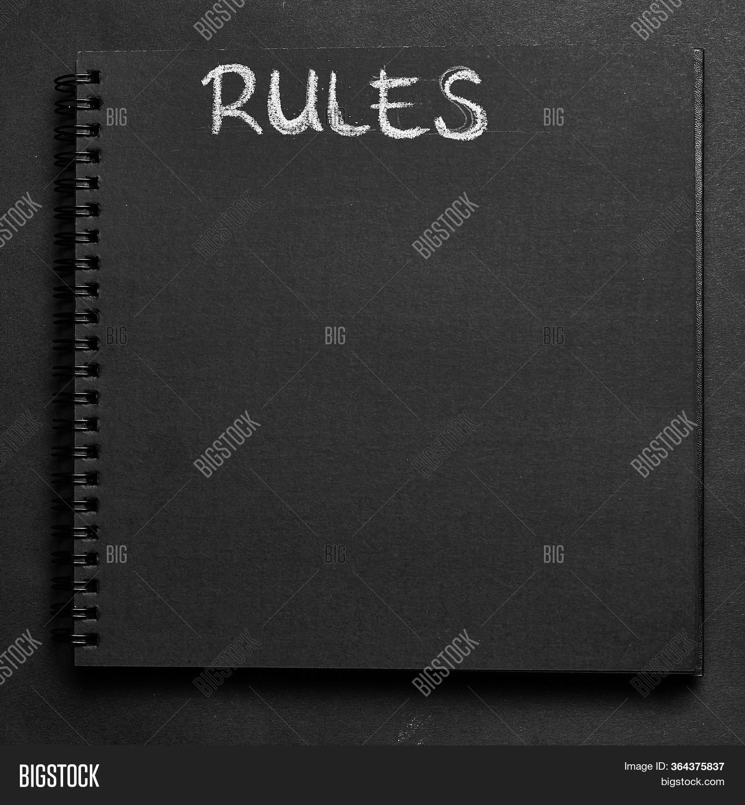 Rules Word Written On Image & Photo (Free Trial) | Bigstock