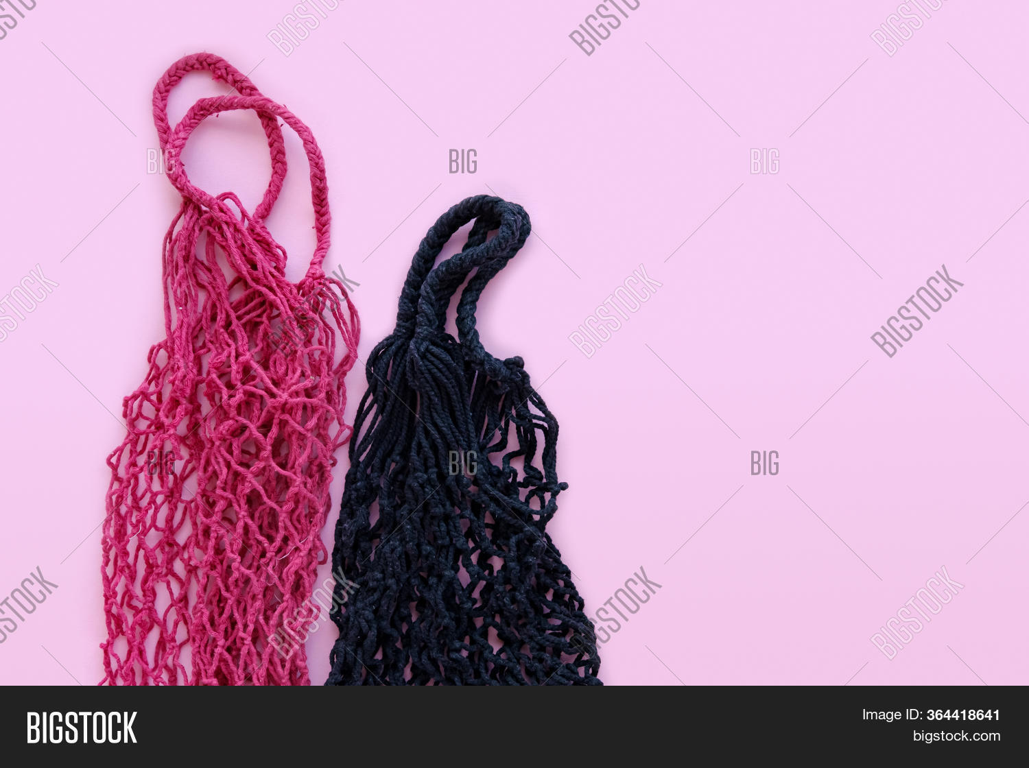 Two String Bags On Image & Photo (Free Trial) | Bigstock