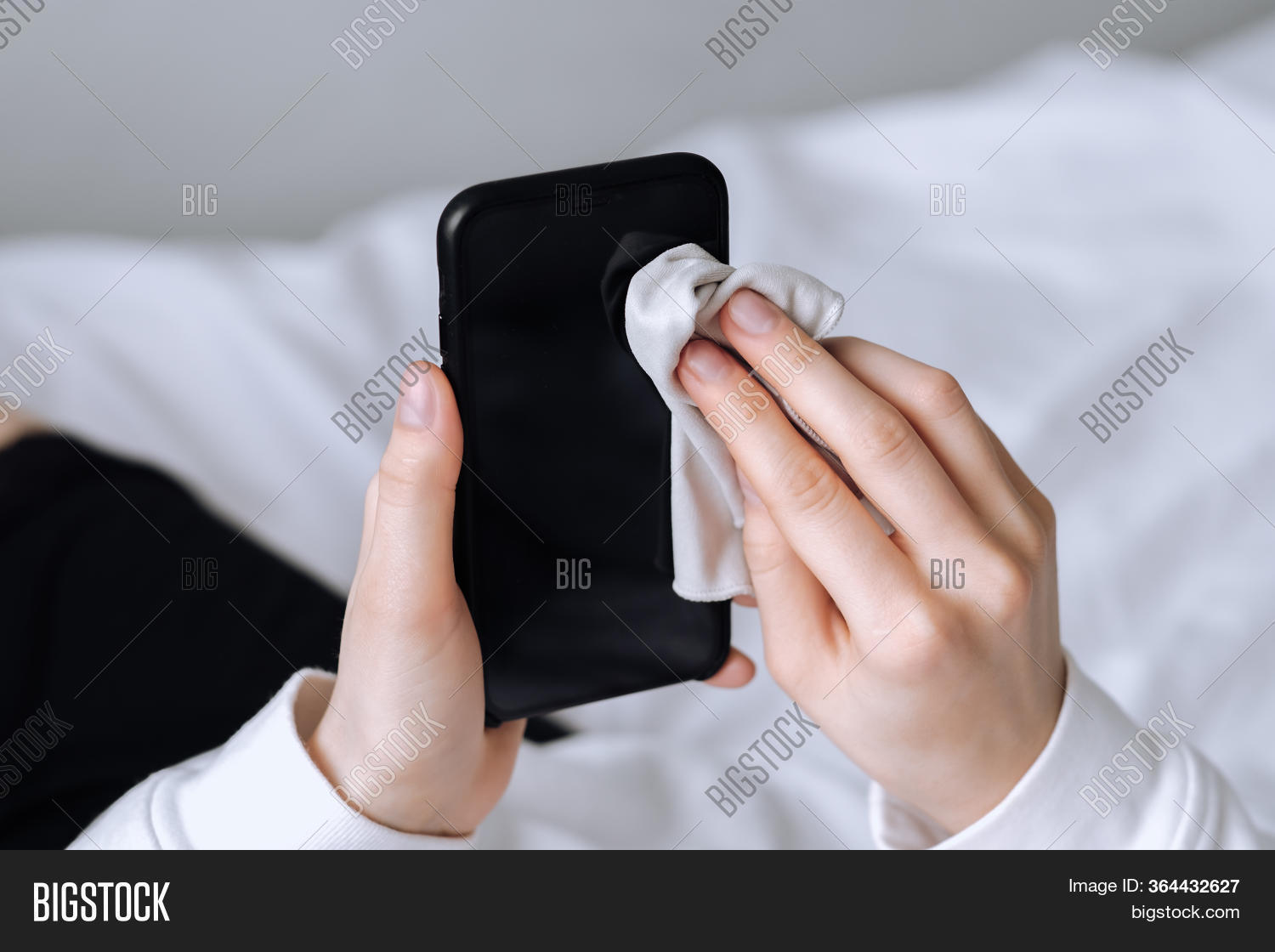 Cleaning Smartphone Image & Photo (Free Trial) | Bigstock