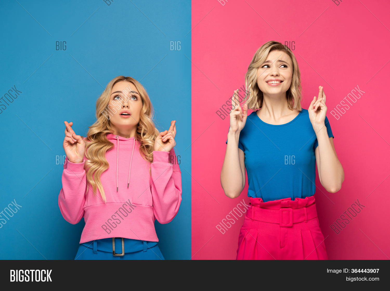 Blonde Sisters Crossed Image & Photo (Free Trial) | Bigstock