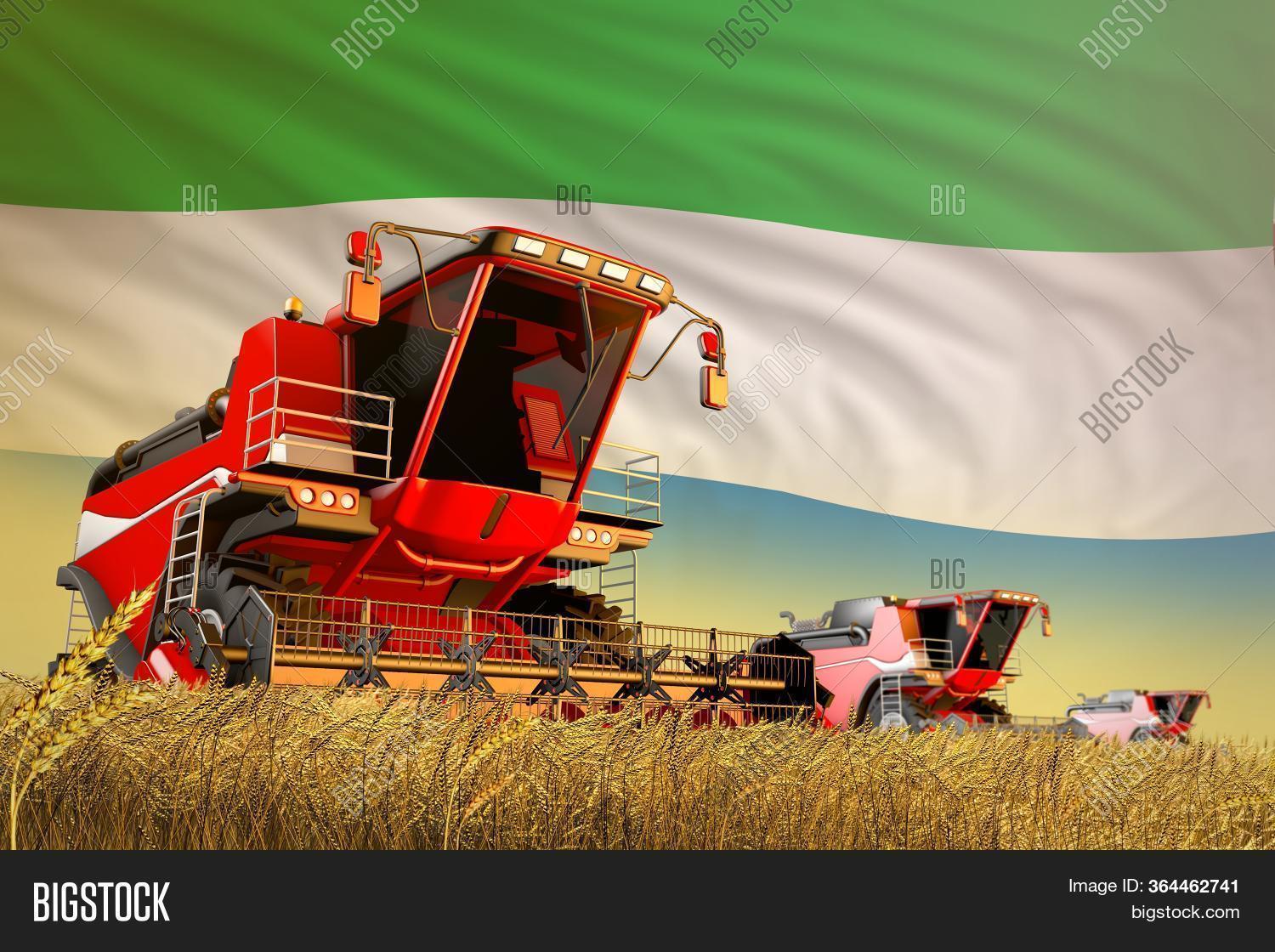 Agricultural Combine Image & Photo (Free Trial) | Bigstock