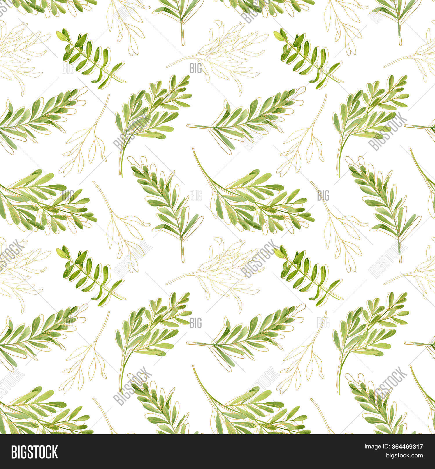 Watercolor Tea Tree Image & Photo (Free Trial) | Bigstock