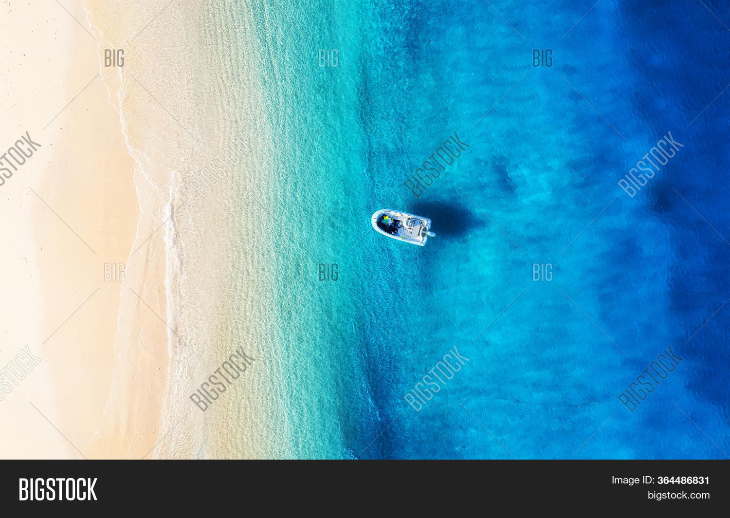 Boat Coast Top View. Image & Photo (Free Trial) | Bigstock