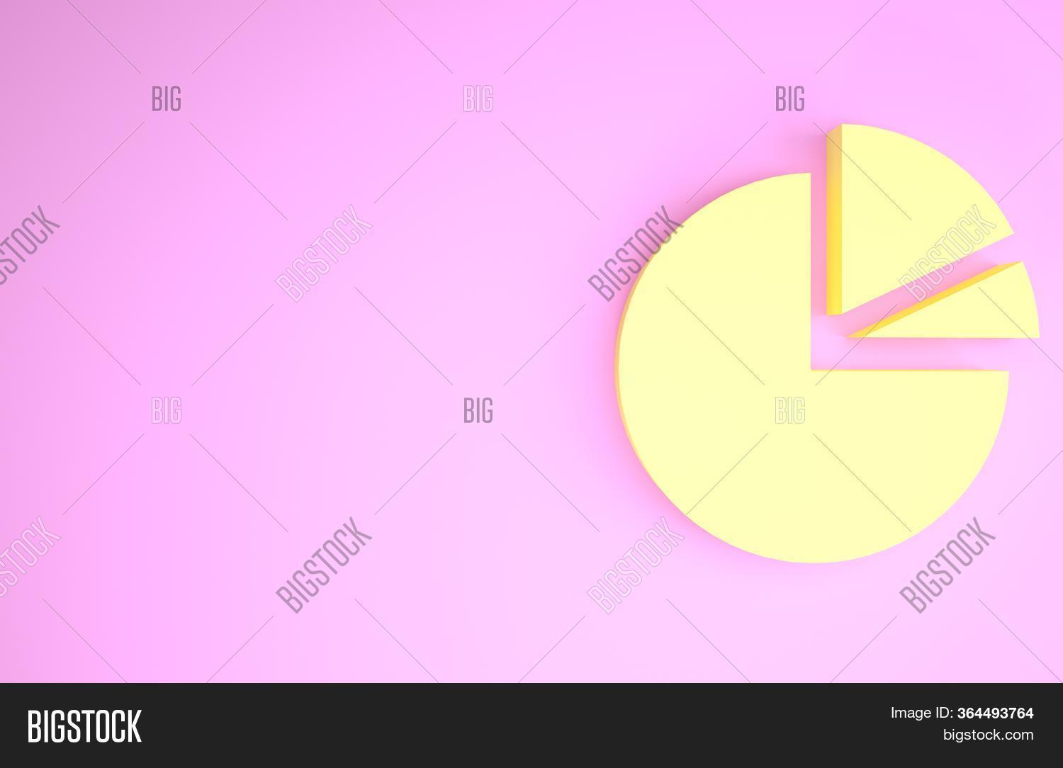 Yellow Pie Chart Image & Photo (Free Trial) | Bigstock