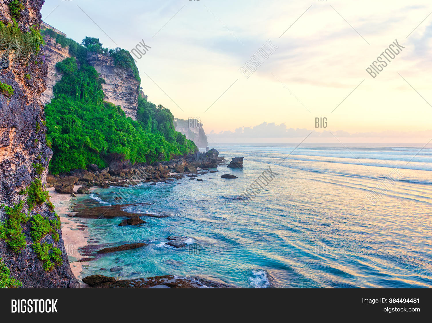 Beach Foot Cliff. Image & Photo (Free Trial) | Bigstock