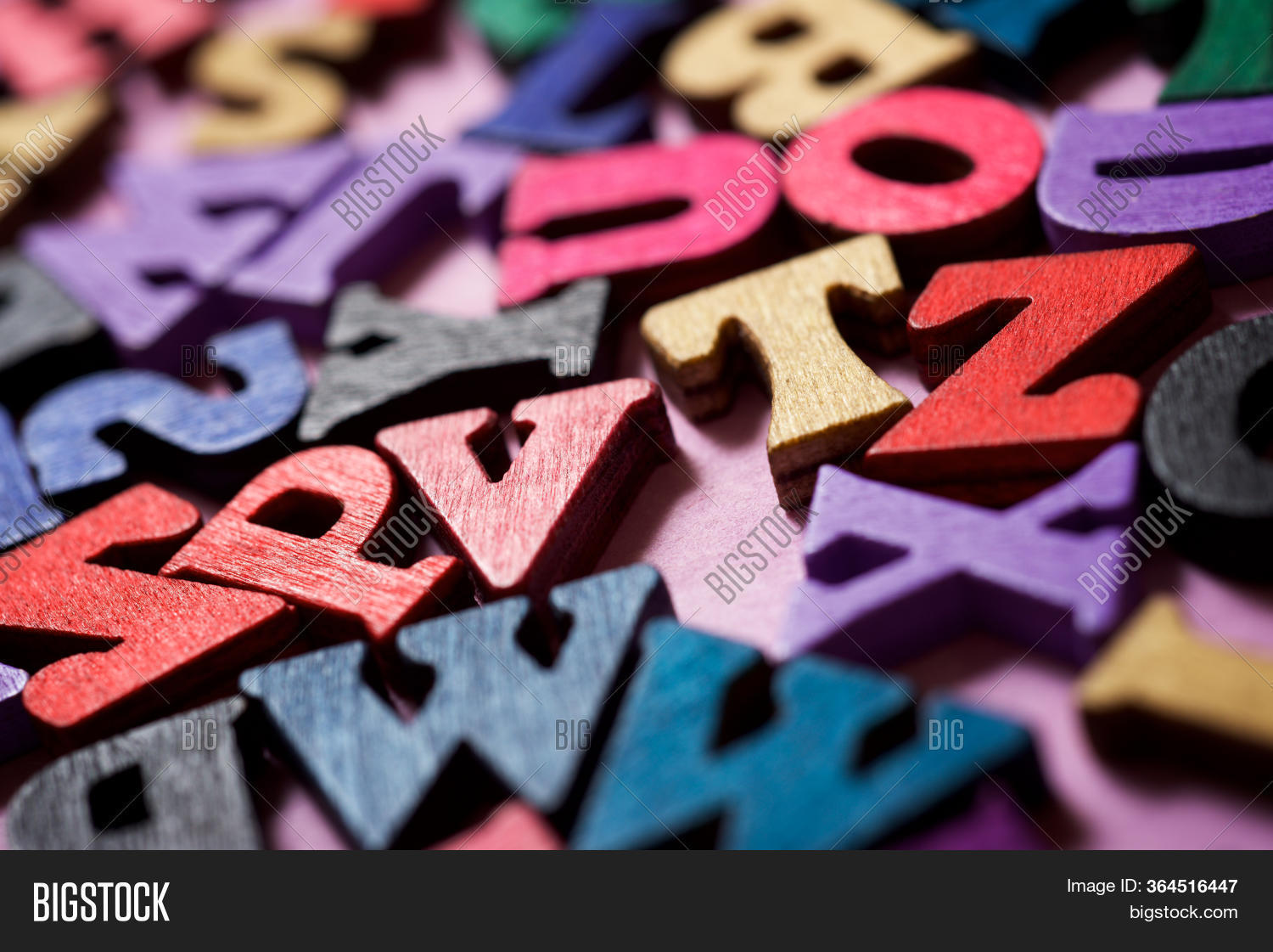 Wood Letters On Table Image & Photo (Free Trial) | Bigstock