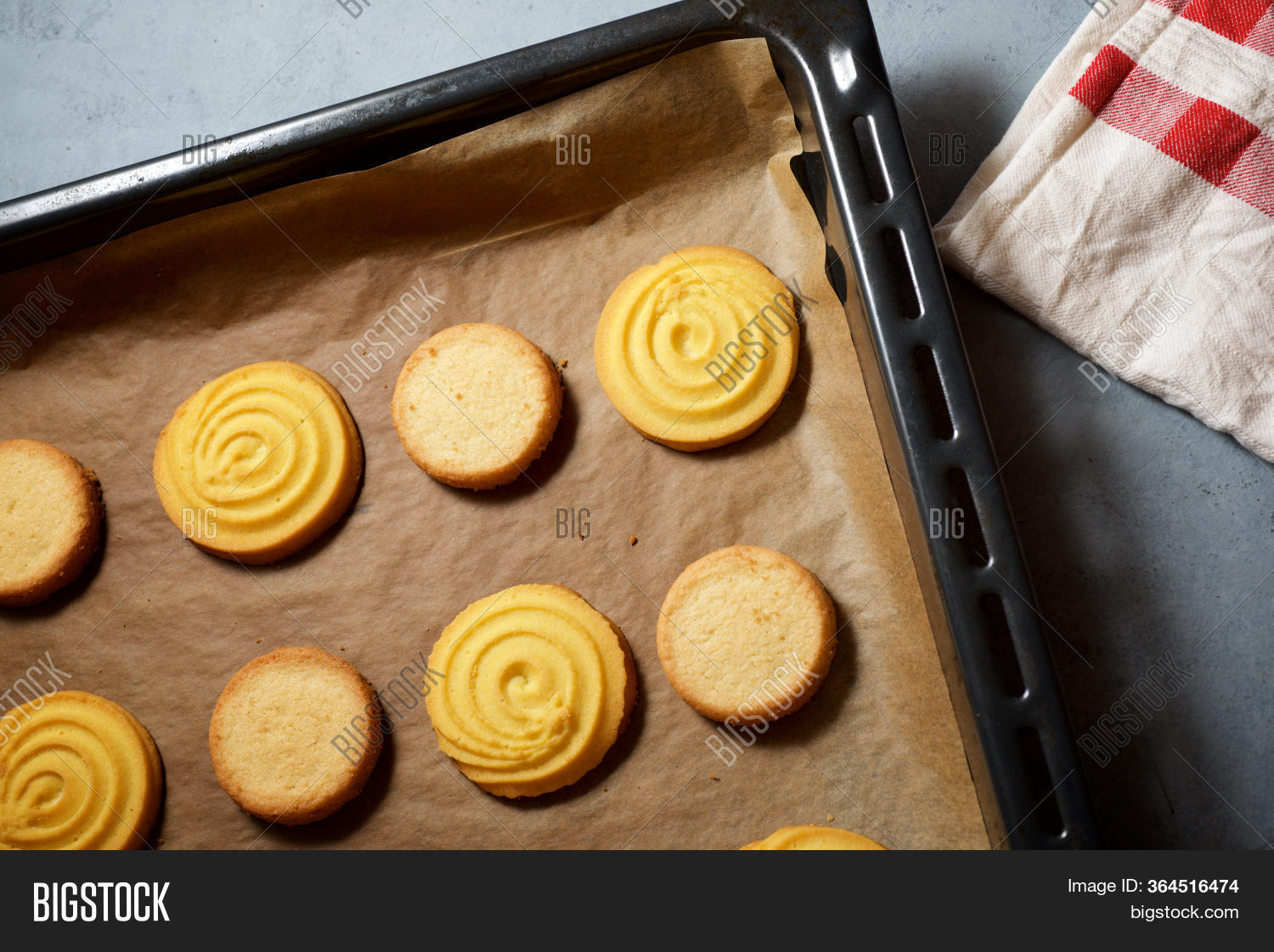 Butter Cookies On Image & Photo (Free Trial) | Bigstock