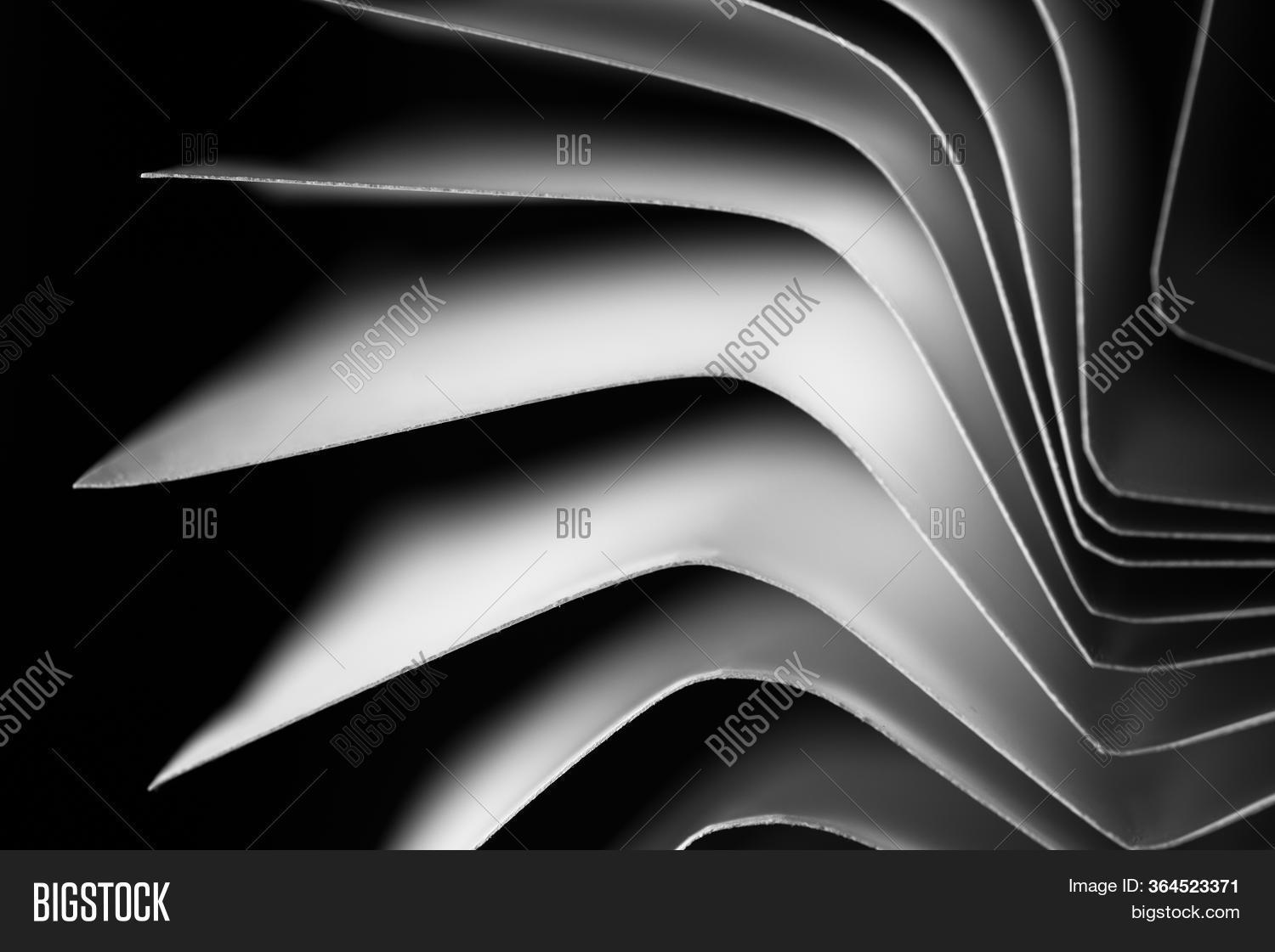 Curved Sheets Paper Image & Photo (Free Trial) | Bigstock