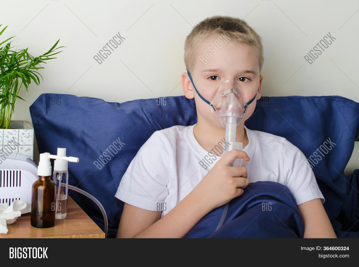 Sick Boy Breathing Image & Photo (Free Trial) | Bigstock