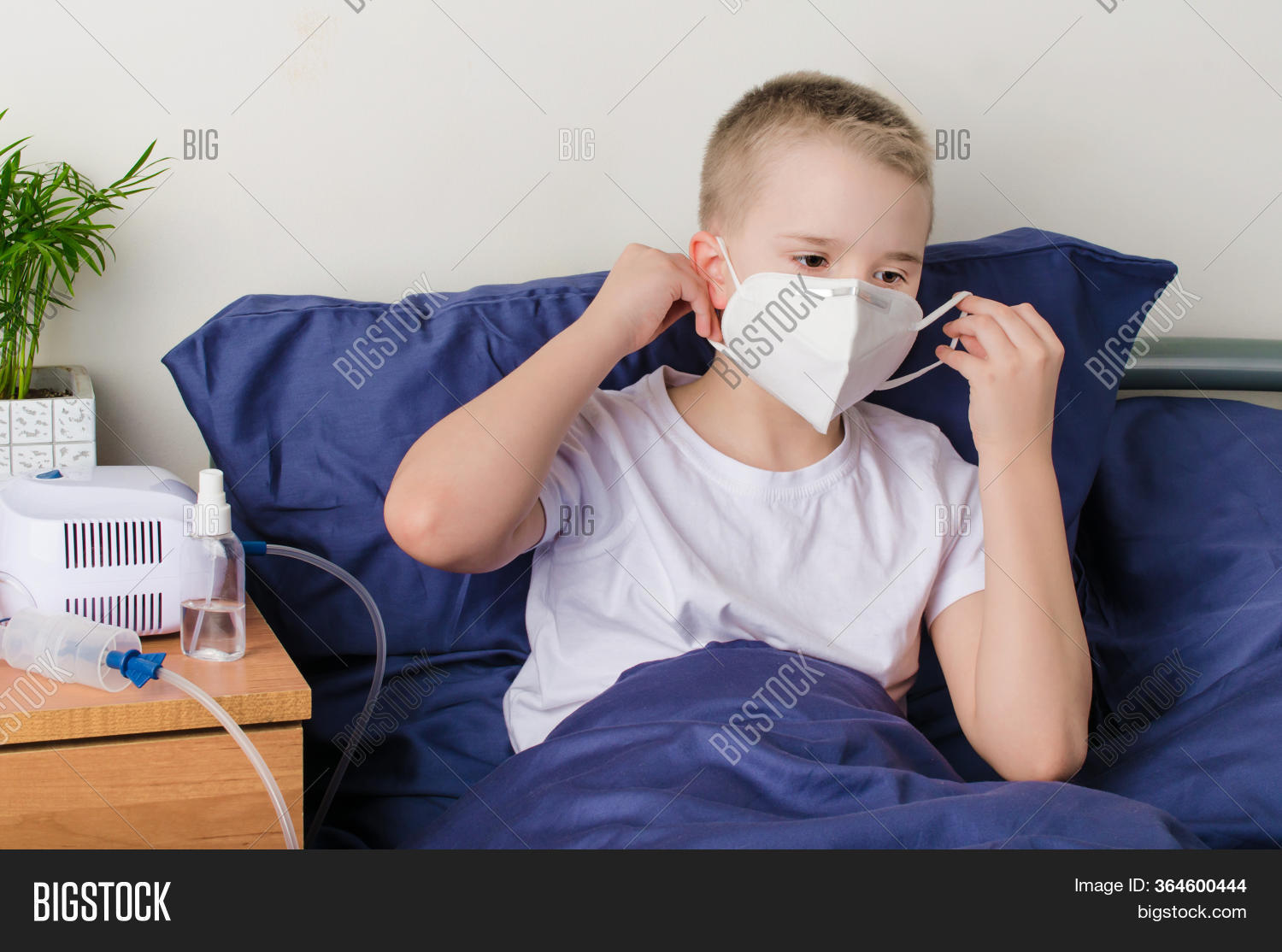 Sick Boy Breathing Image & Photo (Free Trial) | Bigstock
