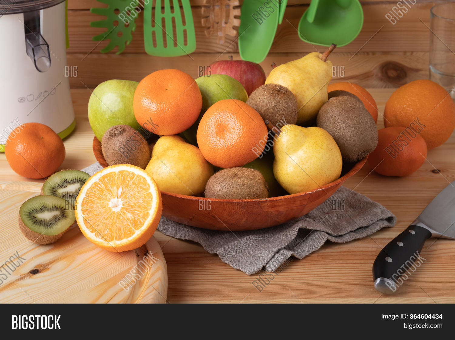 Fresh Fruits On Wooden Image & Photo (Free Trial) | Bigstock