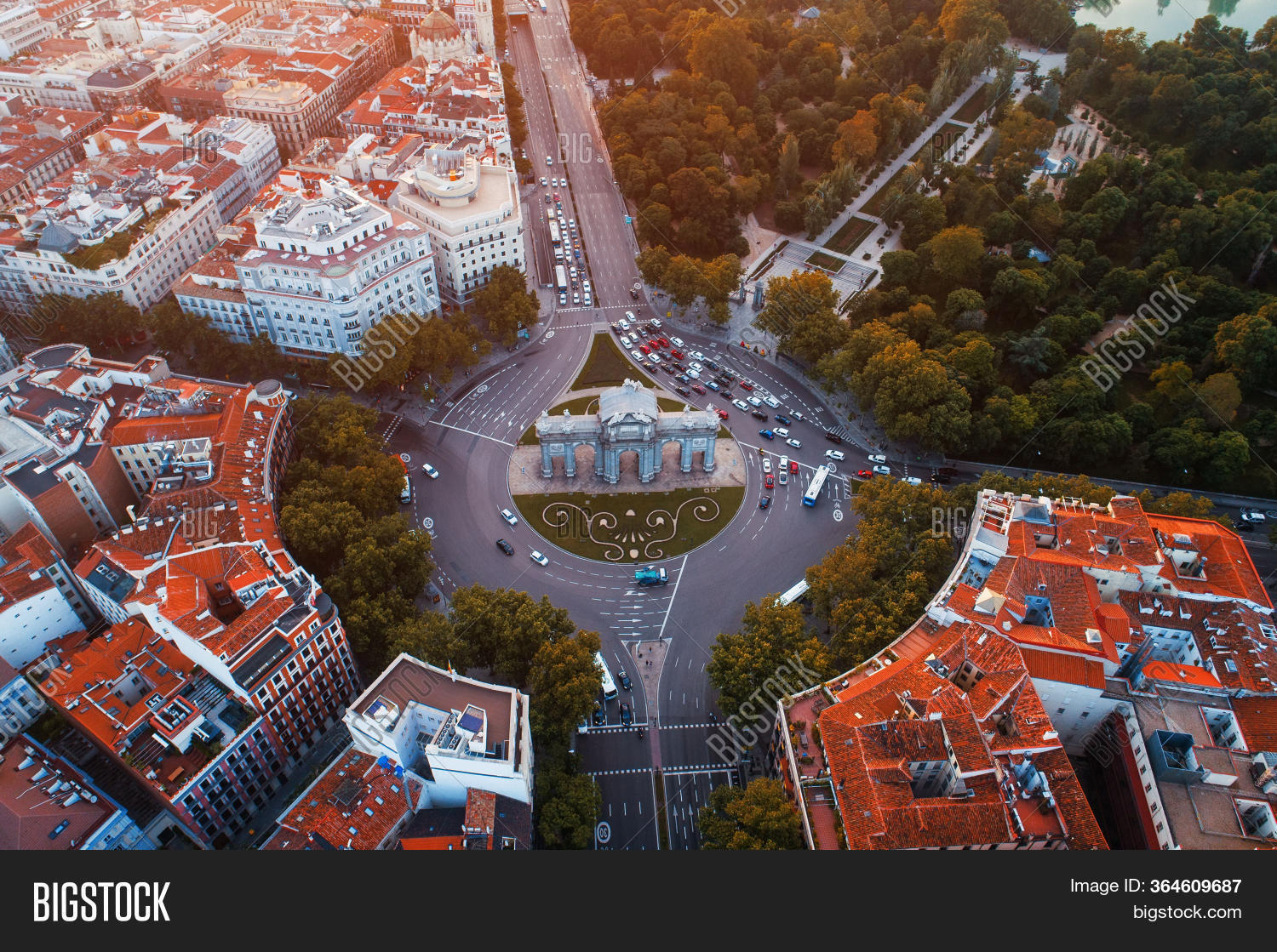 Madrid Aerial View Image & Photo (Free Trial) | Bigstock