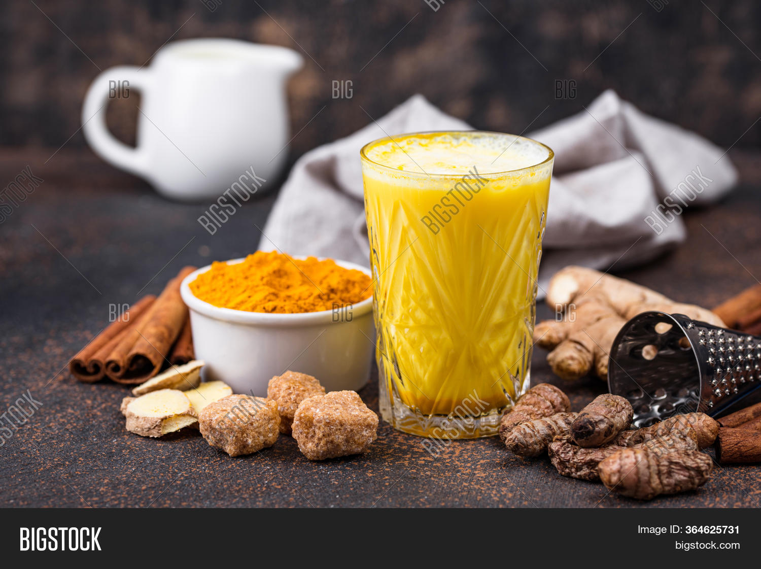 Turmeric Golden Milk Image & Photo (Free Trial) | Bigstock