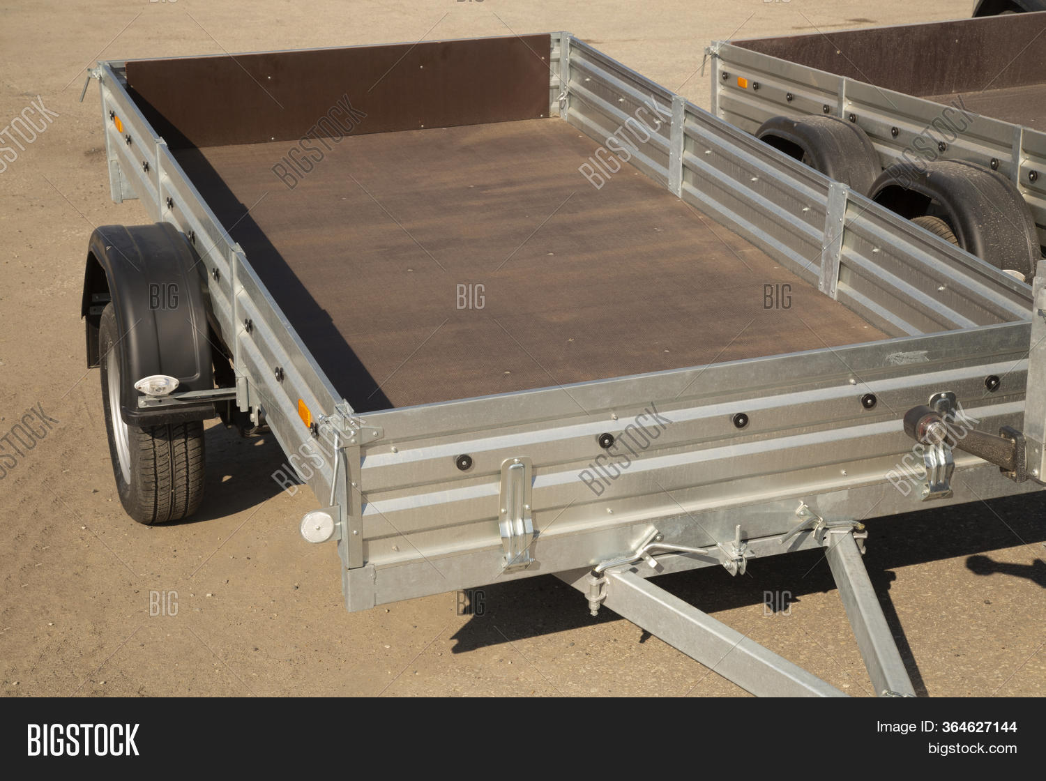 Car Open Trailer. Image & Photo (Free Trial) | Bigstock