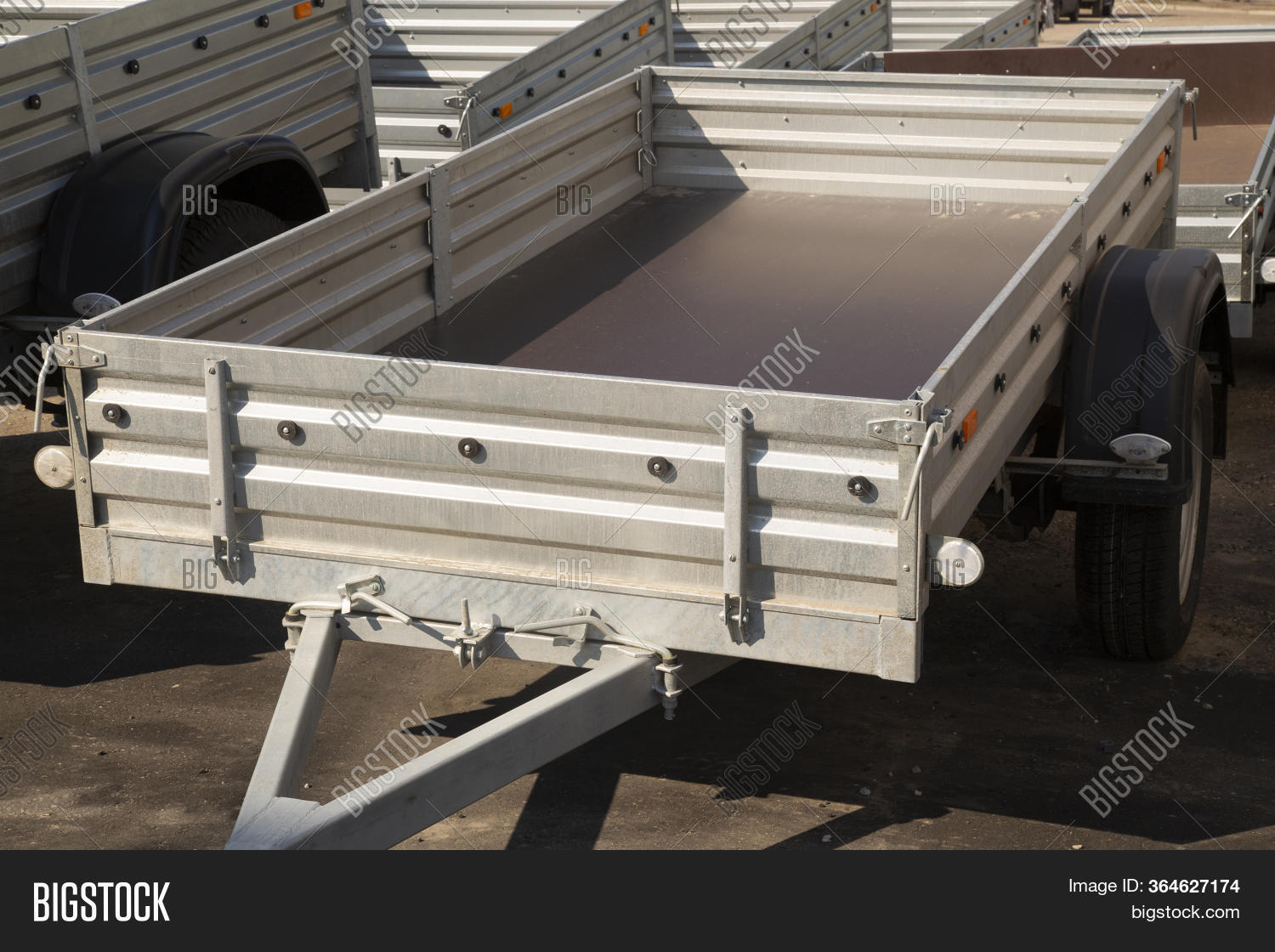 Car Open Trailer. Image & Photo (Free Trial) | Bigstock