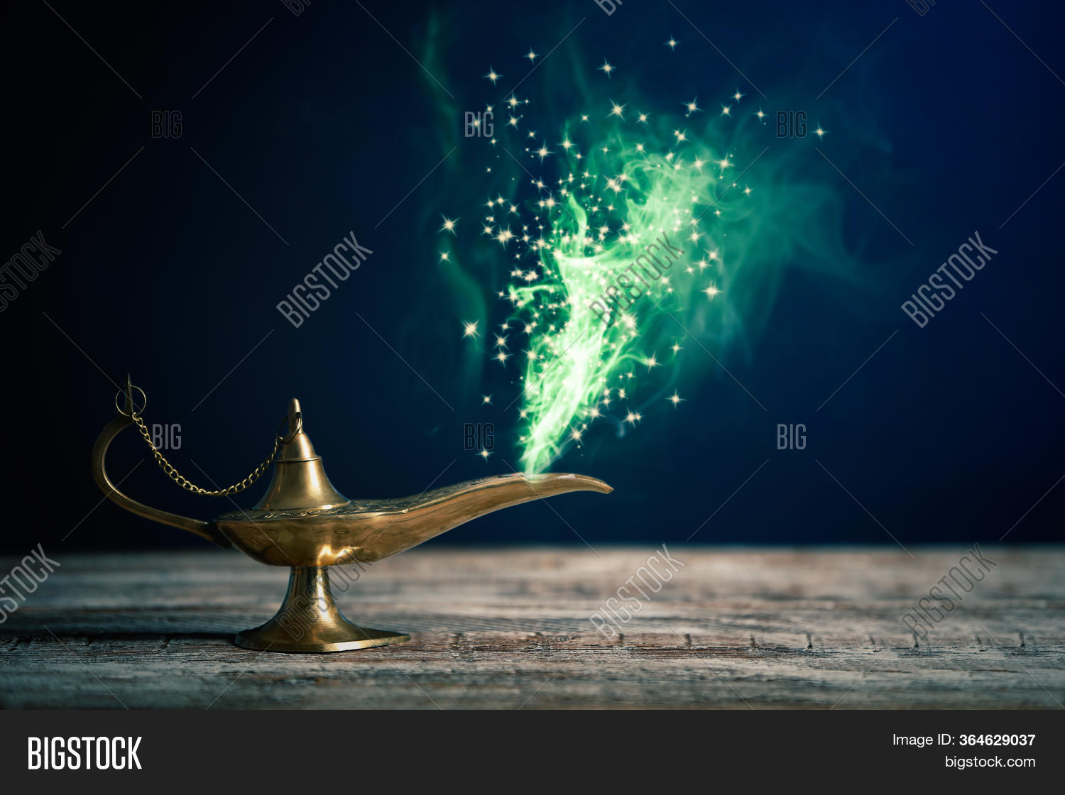 Genie Appearing Magic Image & Photo (Free Trial) | Bigstock