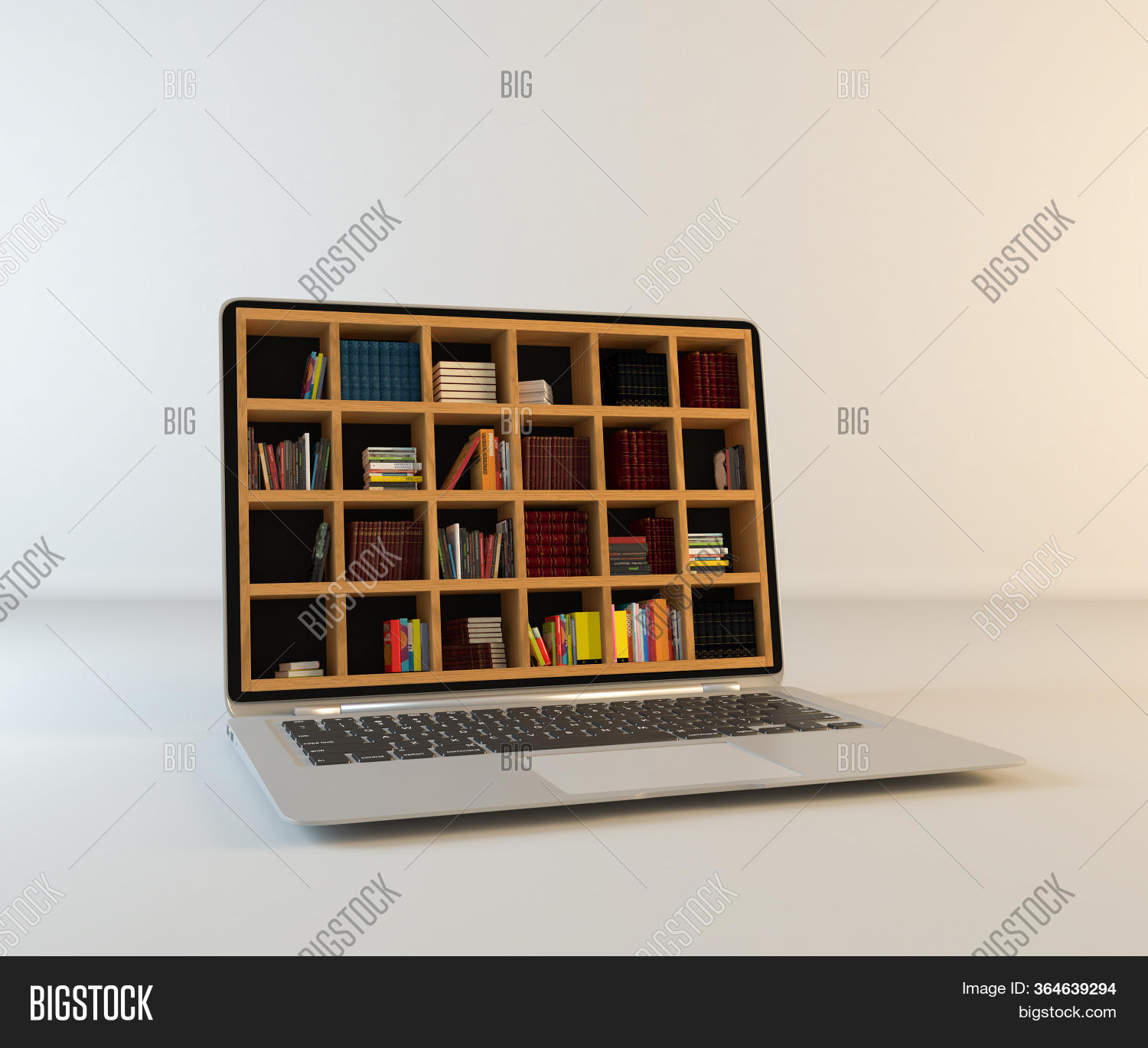 Library Laptop Screen Image & Photo (Free Trial) | Bigstock