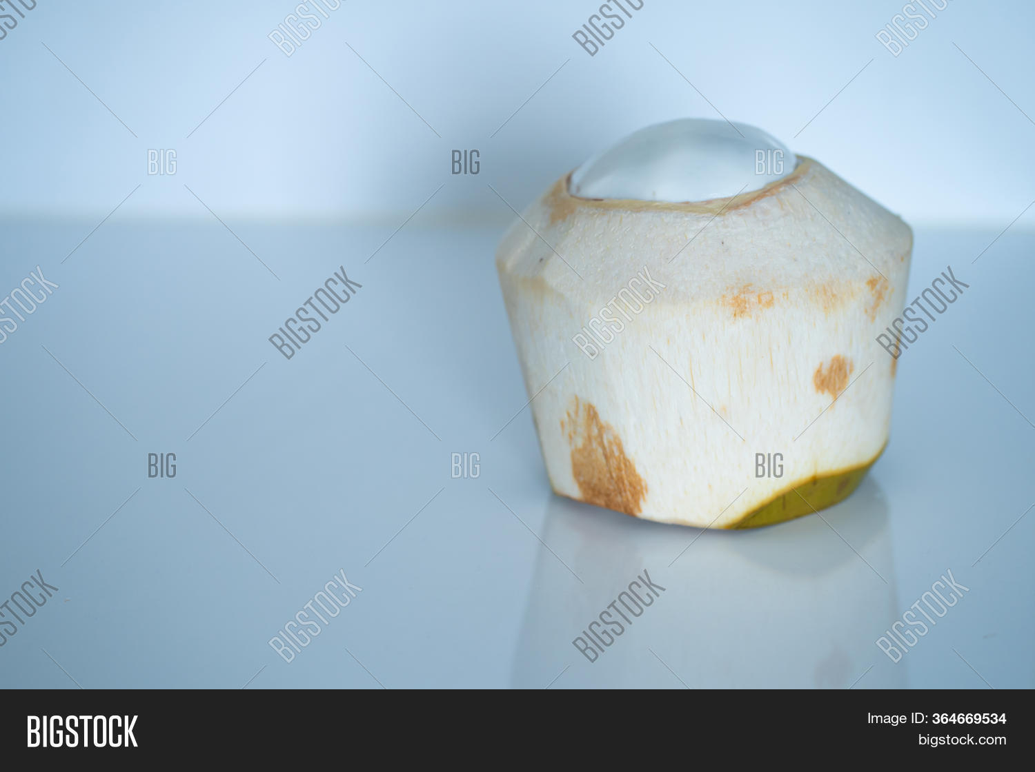 Peeled Coconut Ready Image & Photo (Free Trial) | Bigstock