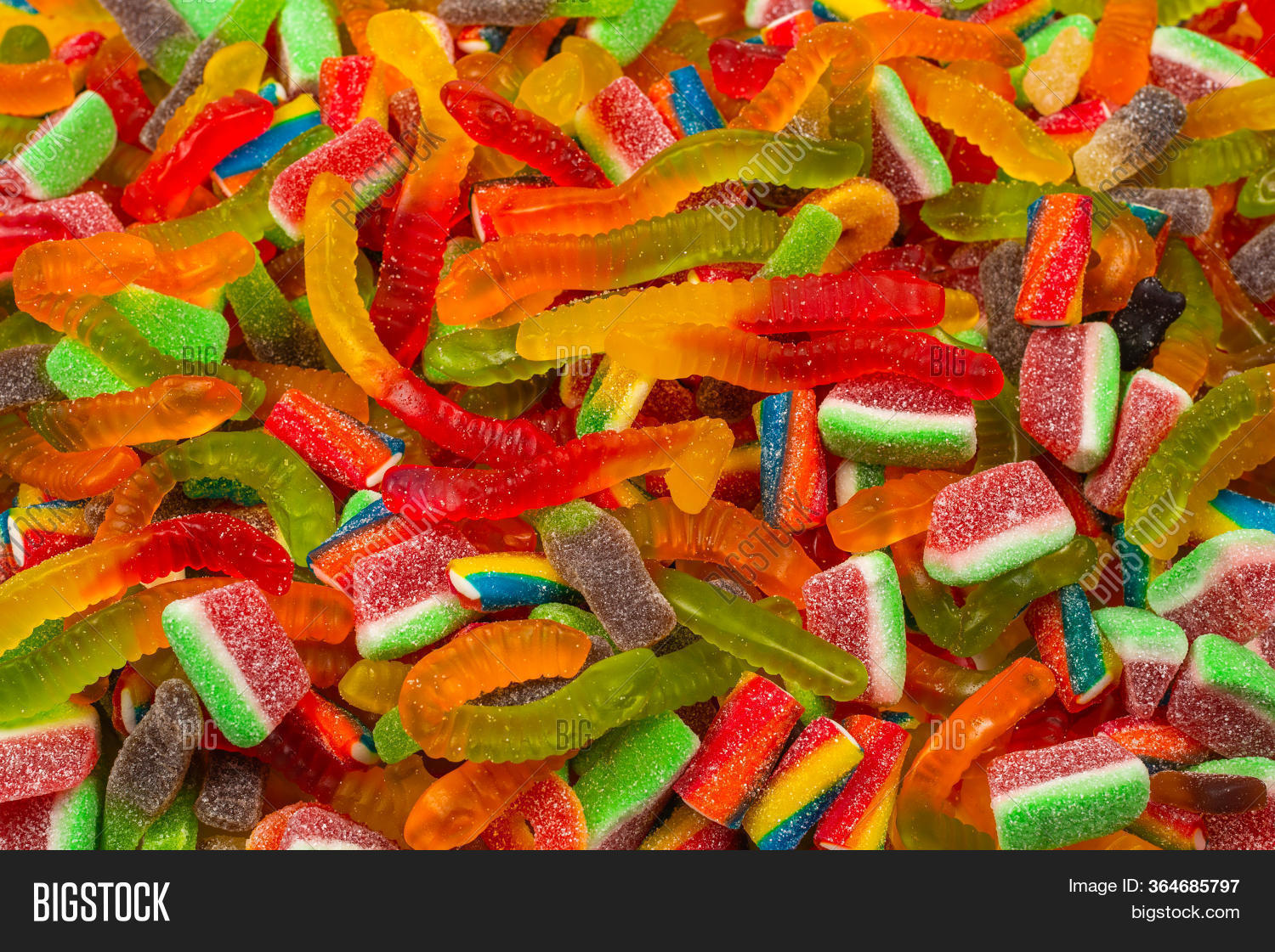 Assorted Tasty Gummy Image & Photo (Free Trial) | Bigstock