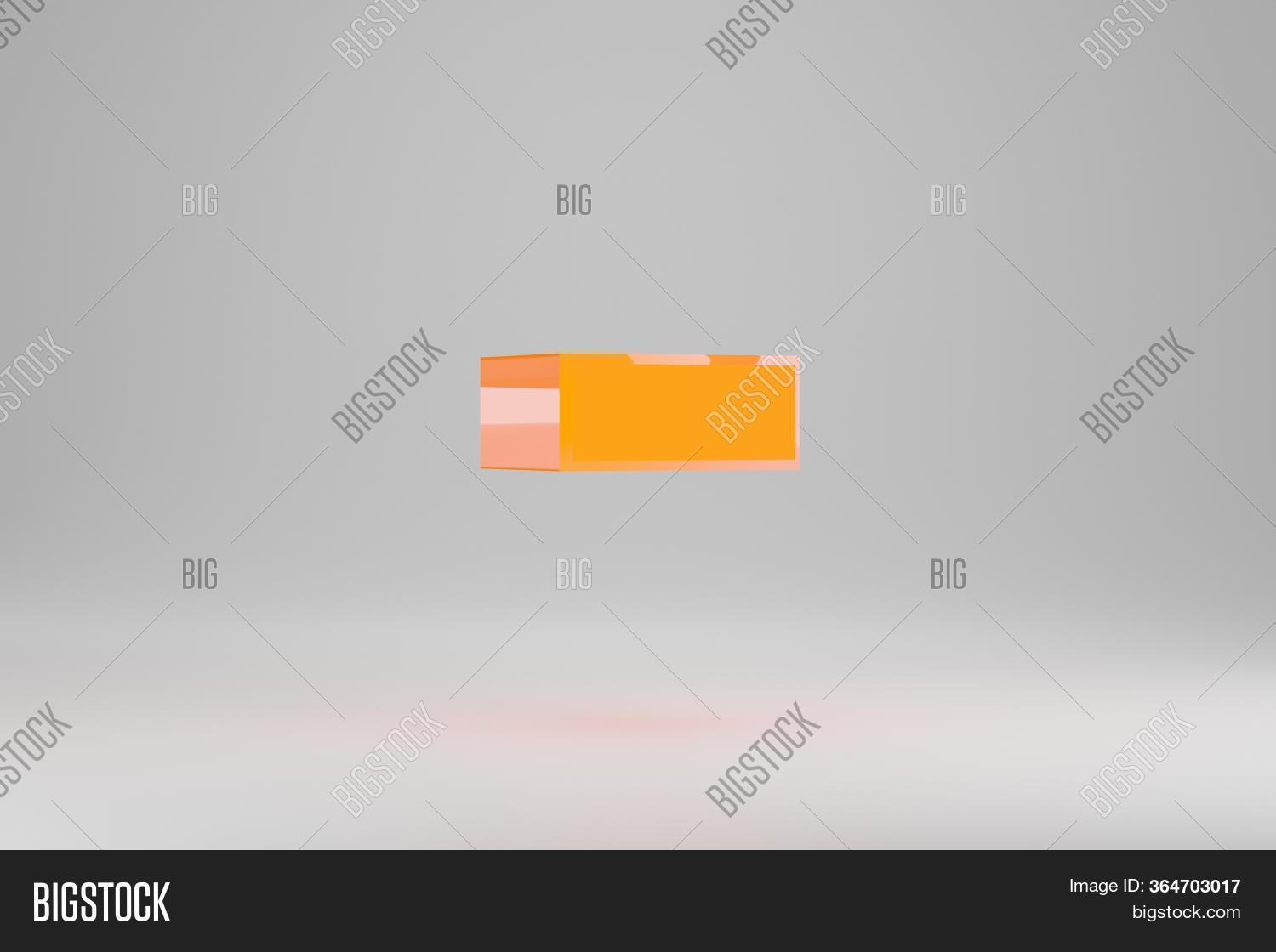 Neon 3d Minus Symbol. Image & Photo (Free Trial) | Bigstock