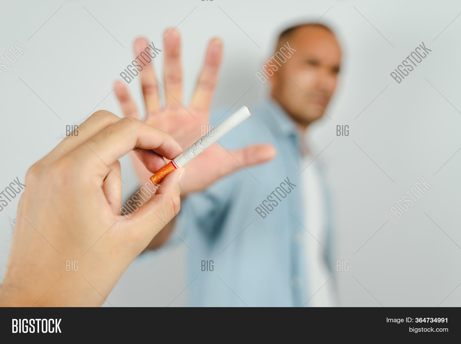 Man Refusing Image & Photo (Free Trial) | Bigstock