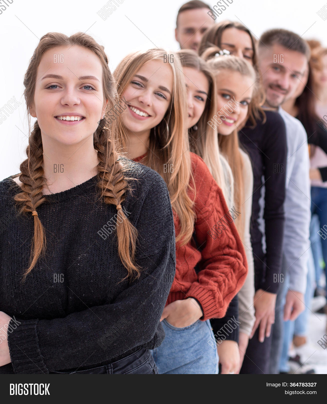 Beautiful Girl Leader Image & Photo (Free Trial) | Bigstock