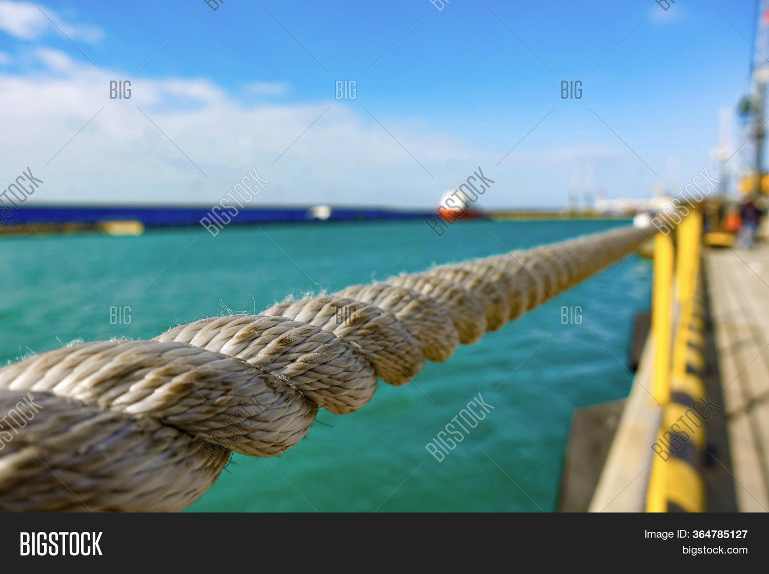 Handrail Made Nautical Image & Photo (Free Trial) | Bigstock
