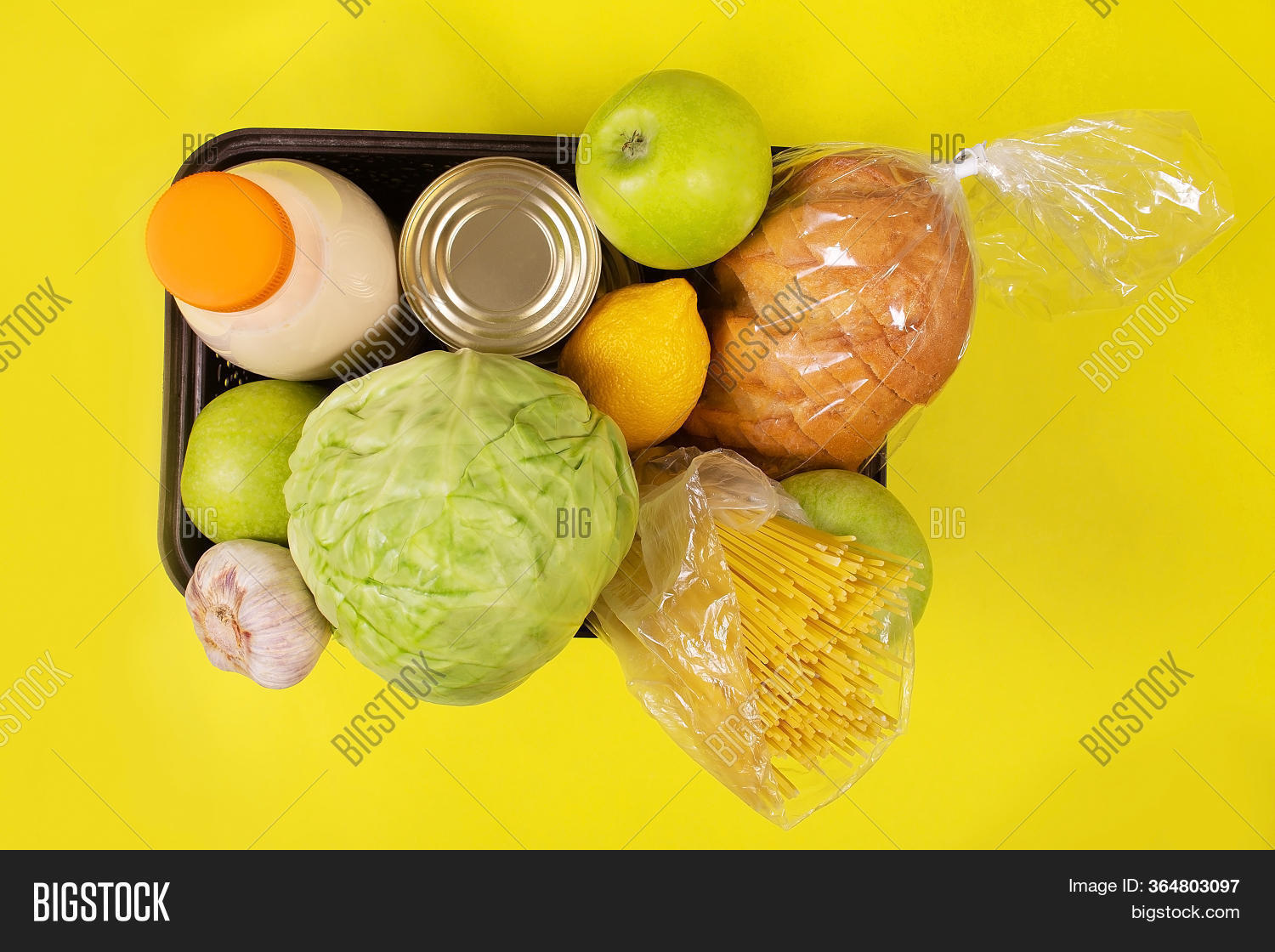 Food On Yellow Image & Photo (Free Trial) | Bigstock