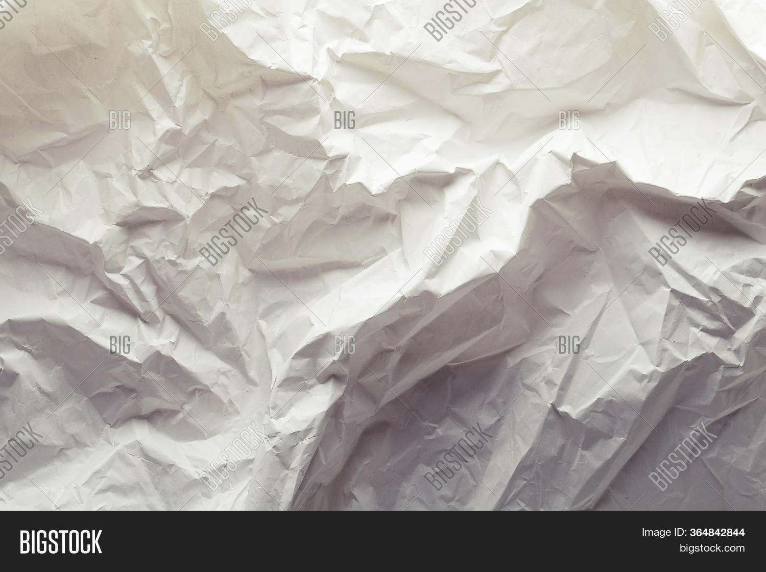 White Crumpled Paper Image & Photo (Free Trial) | Bigstock
