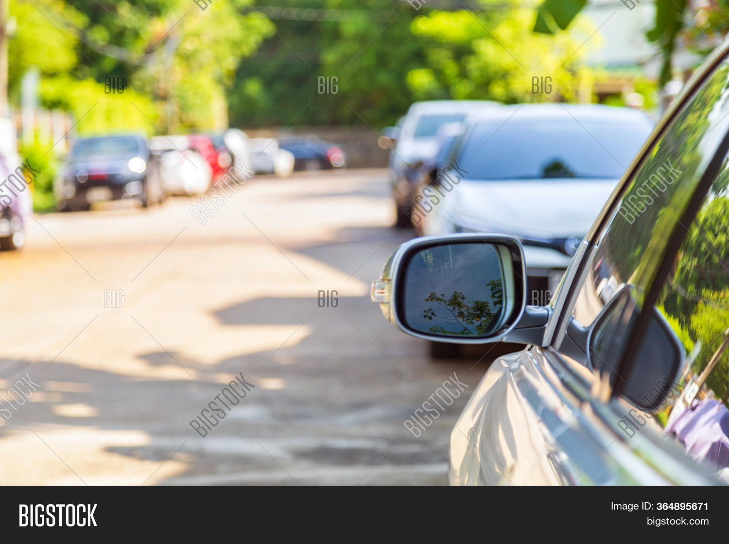 Many Car Parking Side Image & Photo (Free Trial) | Bigstock