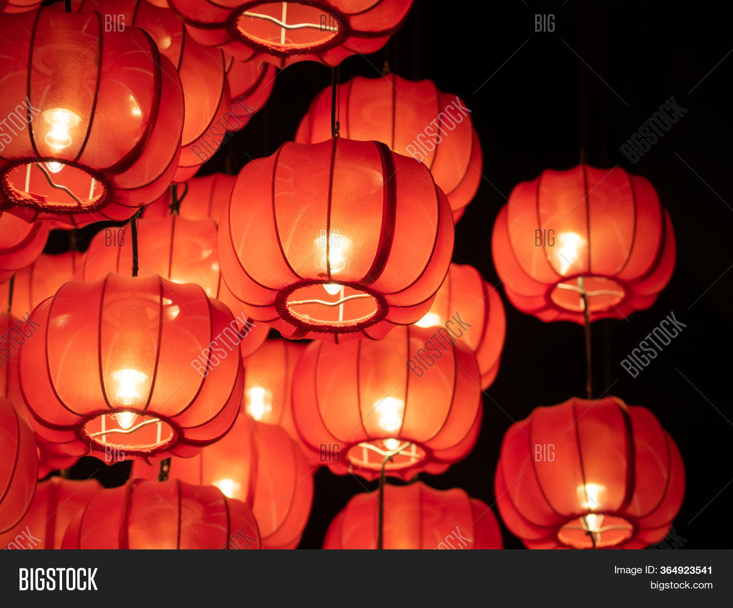 Red Lanterns Darkness Image & Photo (Free Trial) | Bigstock