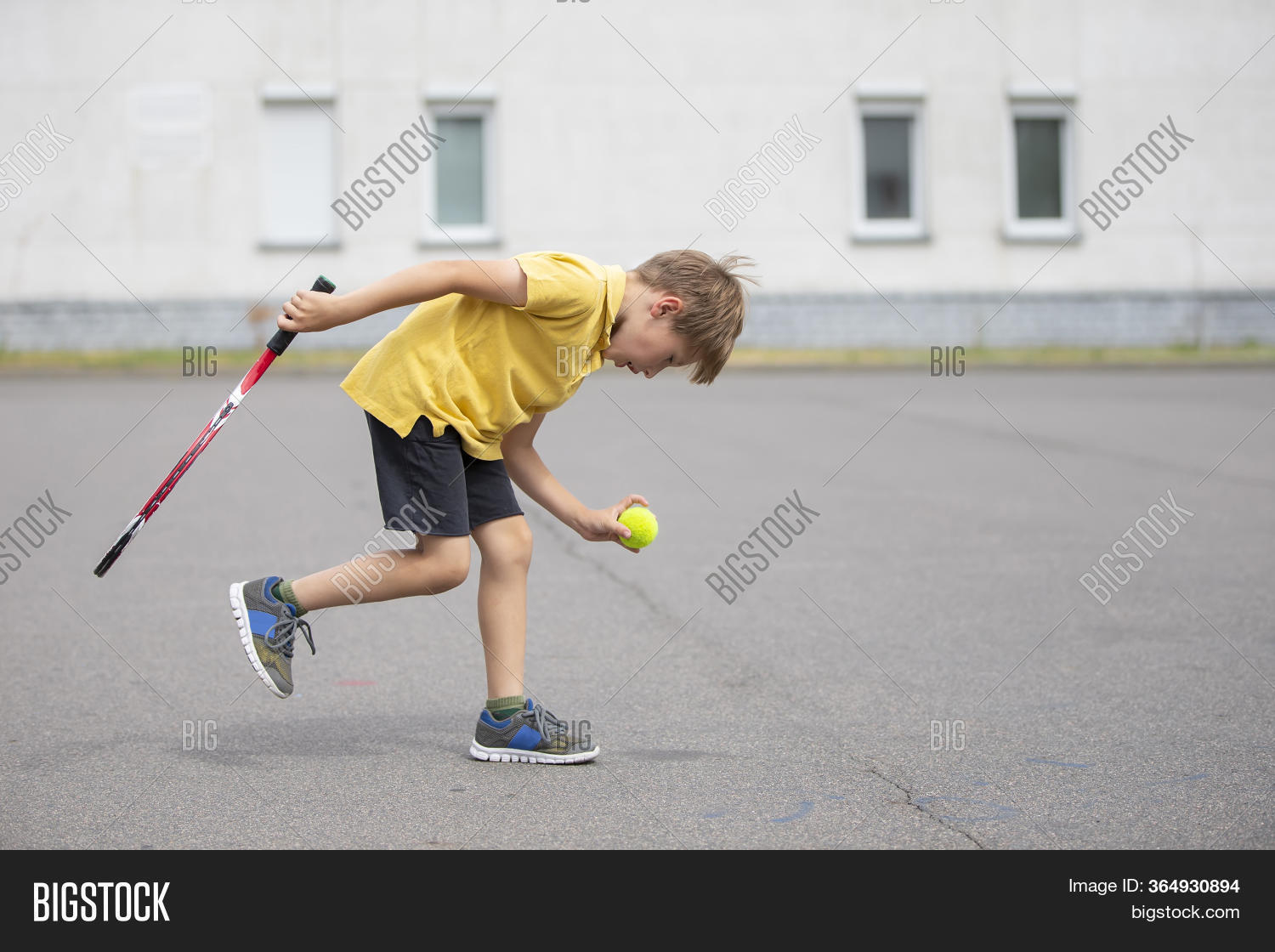Child Tennis Racket Image & Photo (Free Trial) | Bigstock