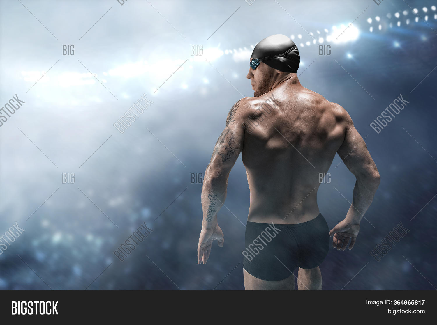 Portrait Swimmer On Image And Photo Free Trial Bigstock