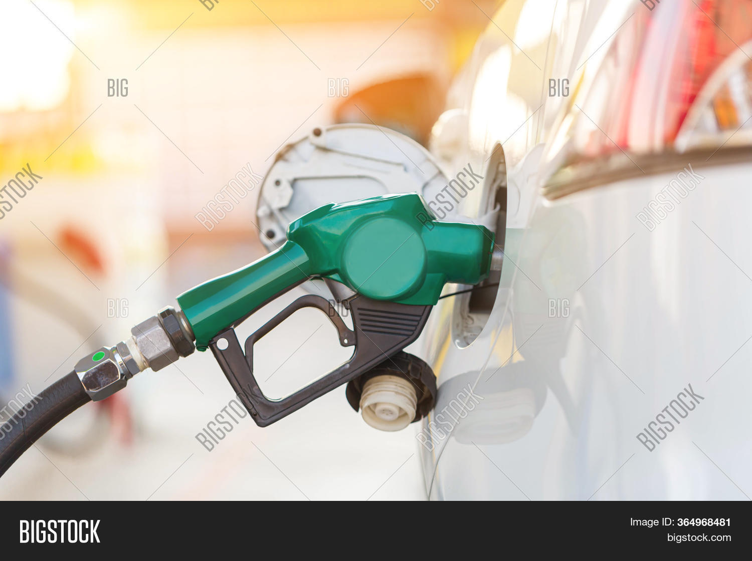 Refill Filling Oil Gas Image & Photo (Free Trial) | Bigstock