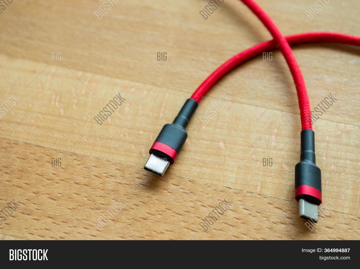 Red Usb Type C Hi Image & Photo (Free Trial) | Bigstock