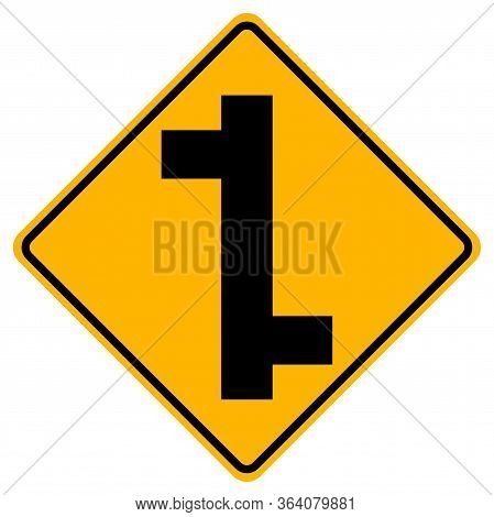 Warning Signs Offset Vector & Photo (Free Trial) | Bigstock