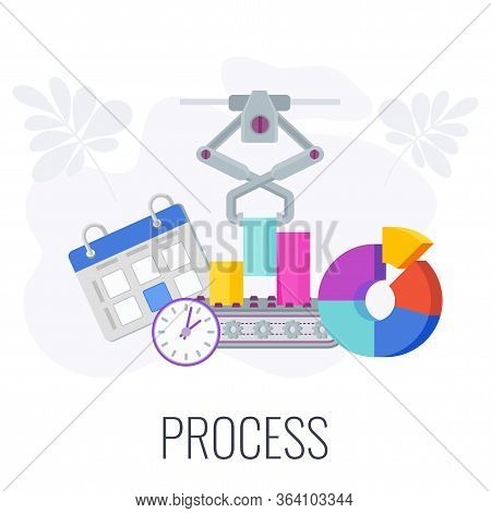 Process Infographics Vector & Photo (Free Trial) | Bigstock