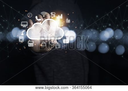 Hand Holding Virtual Image & Photo (Free Trial) | Bigstock