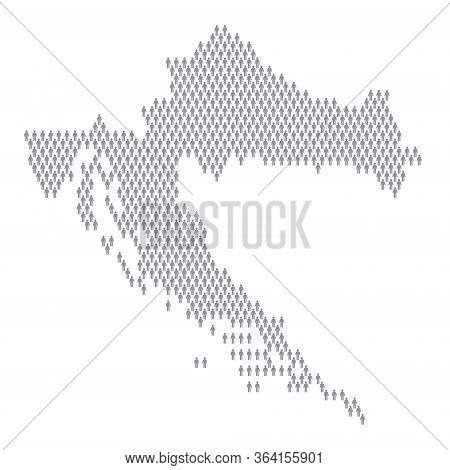 Croatia Population Vector & Photo (Free Trial) | Bigstock