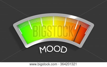 Bad Mood Meter Measure Image & Photo (Free Trial) | Bigstock