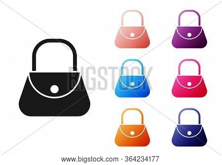 Black Handbag Icon Vector & Photo (Free Trial) | Bigstock