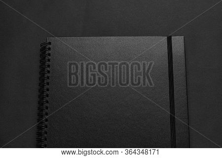 Blank Black Notebook Image & Photo (Free Trial) | Bigstock