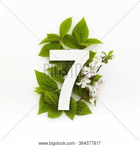 Number Seven Green Image & Photo (Free Trial) | Bigstock