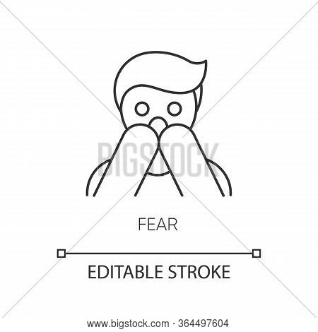 Fear Pixel Perfect Vector & Photo (Free Trial) | Bigstock